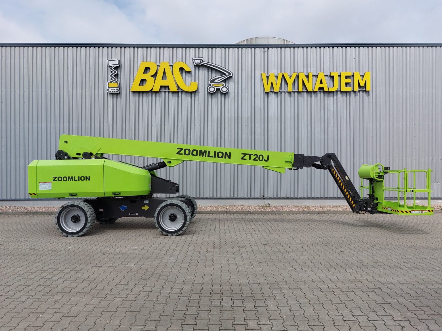 Wynajem i specyfikacja podnośnika Zoomlion ZT20J